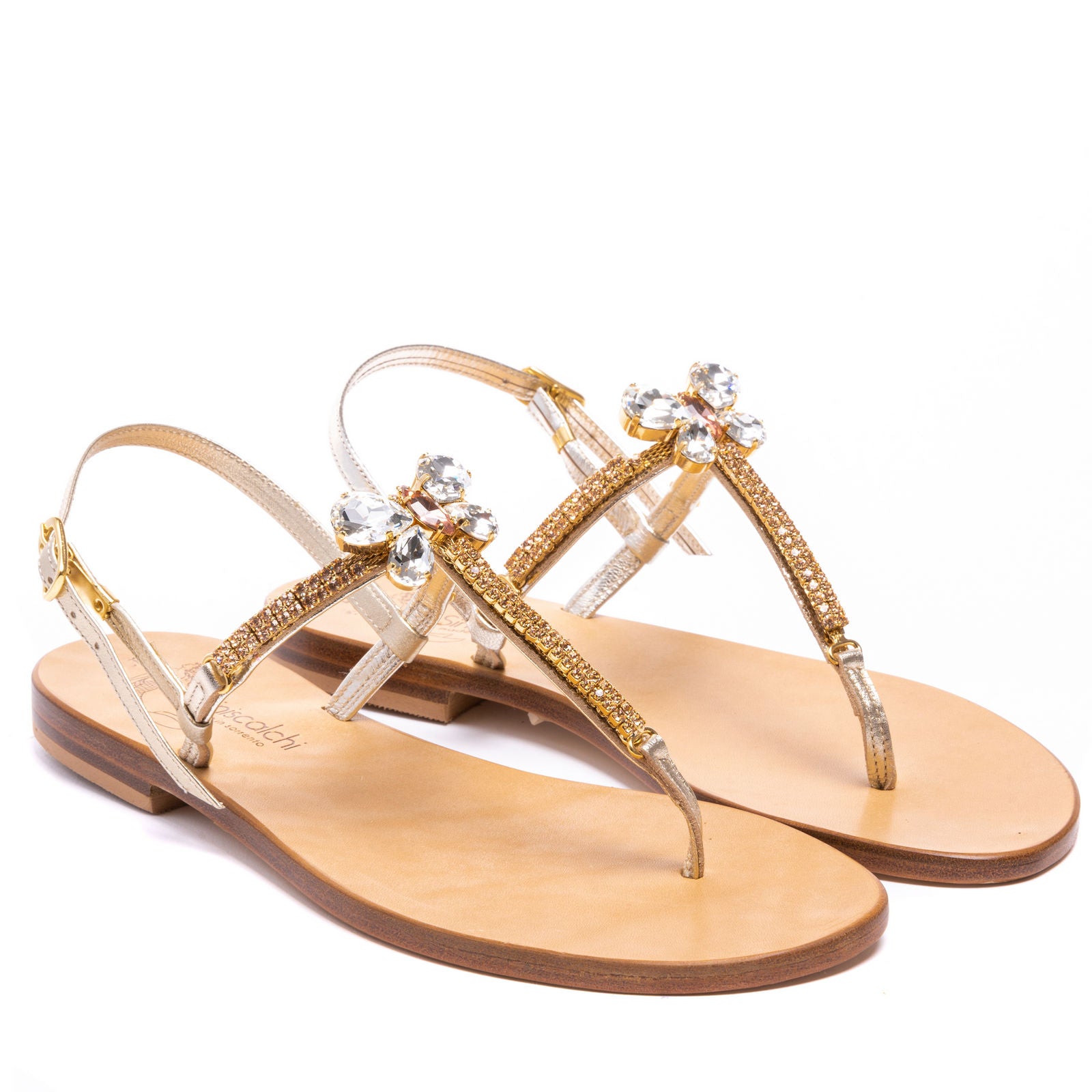 Siniscalchi Capri sandals Sorrento handmade - mod. Guenda